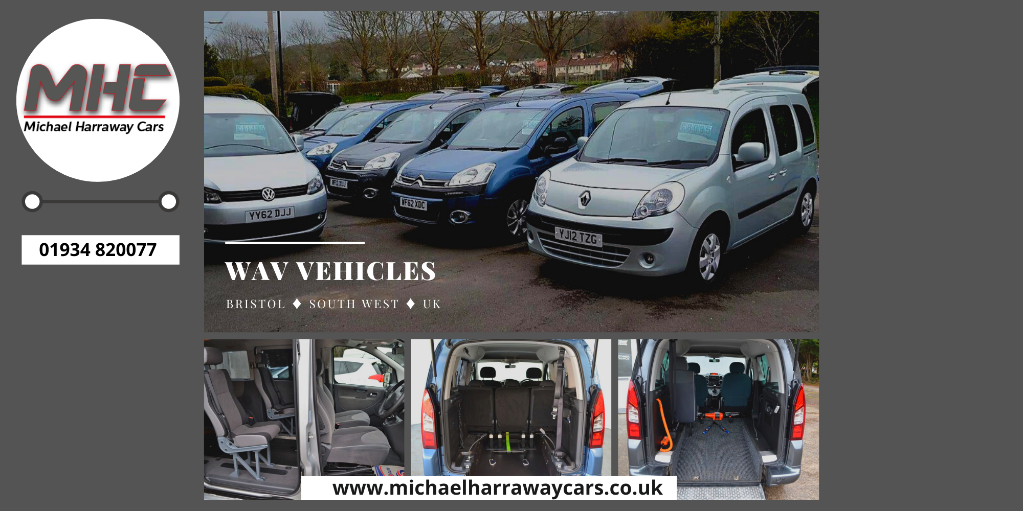 Bristol Wheelchair Accessible Vehicles WAV Cars Somerset UK Used