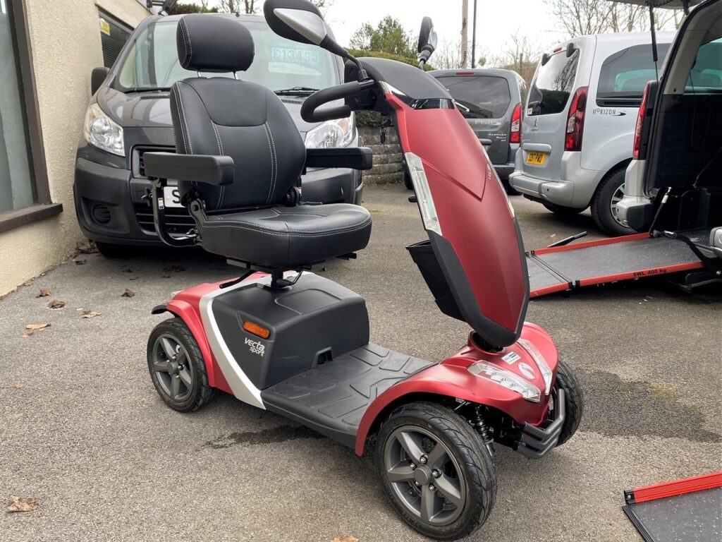 8 MPH Mobility Scooter Vehicle - Wheelchair Accessible Vehicle